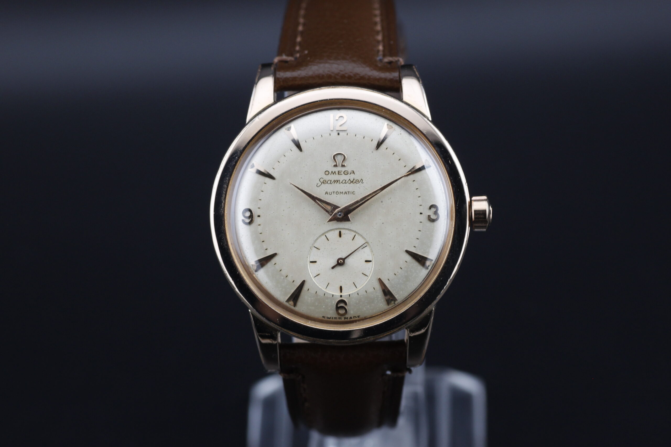 Omega Seamaster Goldcapped - Bumper - La Confrérie du Temps